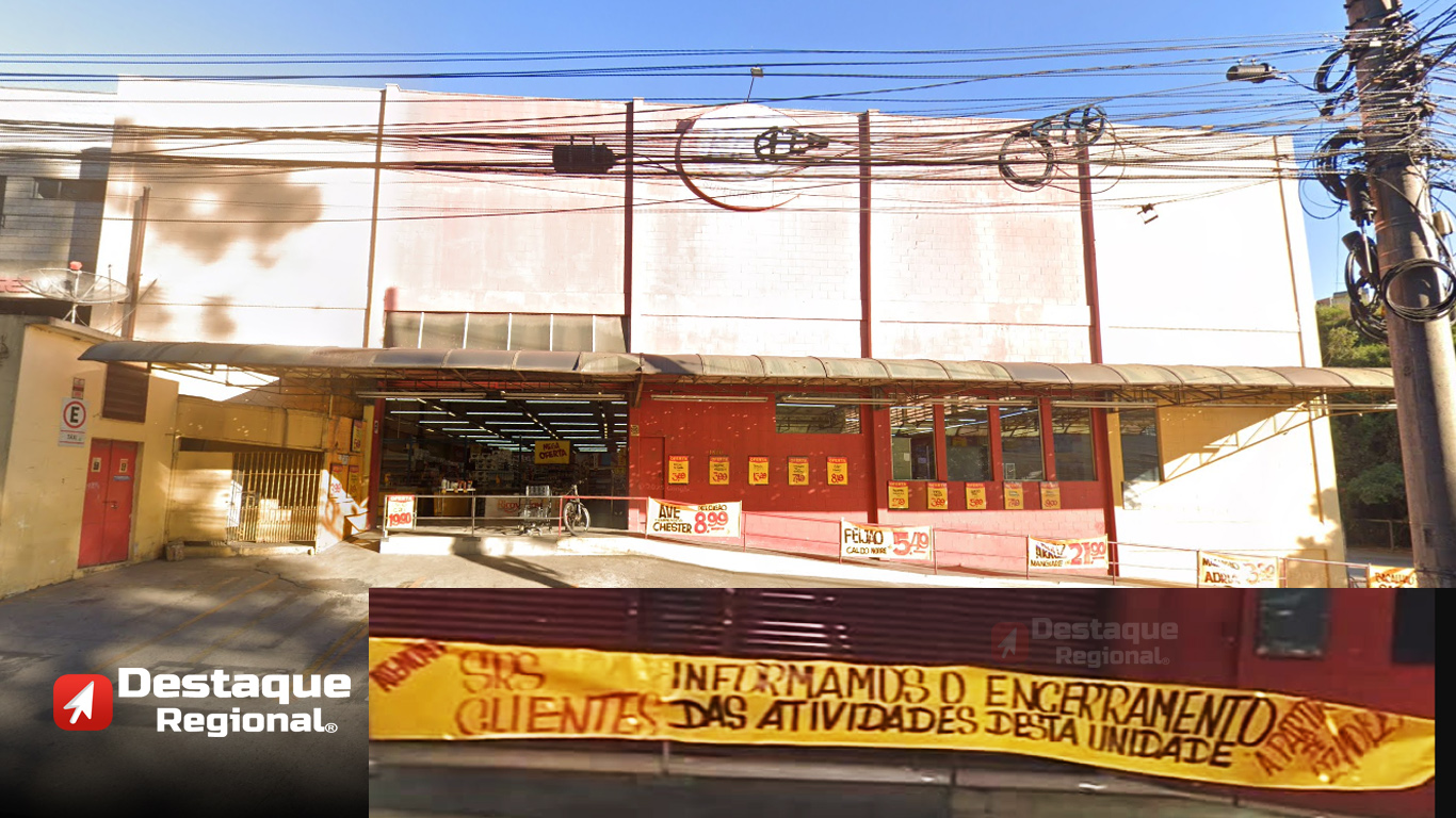 Supermercado Ricoy comunica o fim das atividades em Cajamar